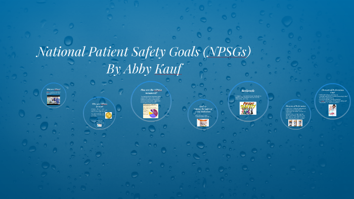 National Patient Safety Goals (NPSGs) by Abby Kauf on Prezi
