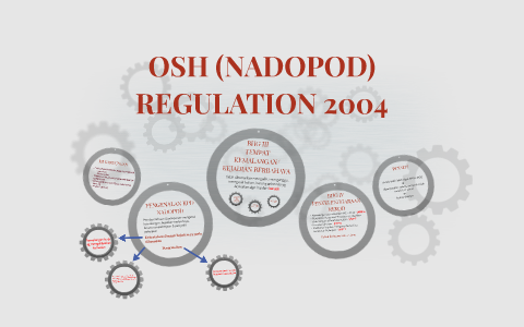 OSH (NADOPOD) REGULATION 2004 by ida wani on Prezi