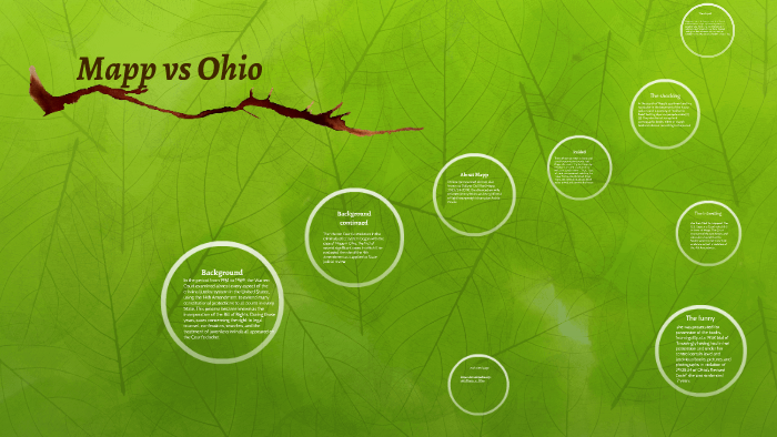 Mapp vs Ohio by robert huggins on Prezi