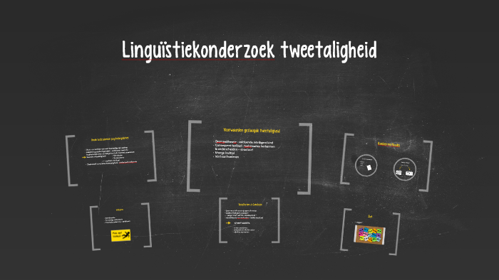 Linguïstiekonderzoek tweetaligheid by Eva Straus on Prezi