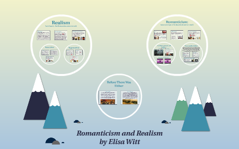 Romanticism and Realism in Literature by Elisa Witt on Prezi
