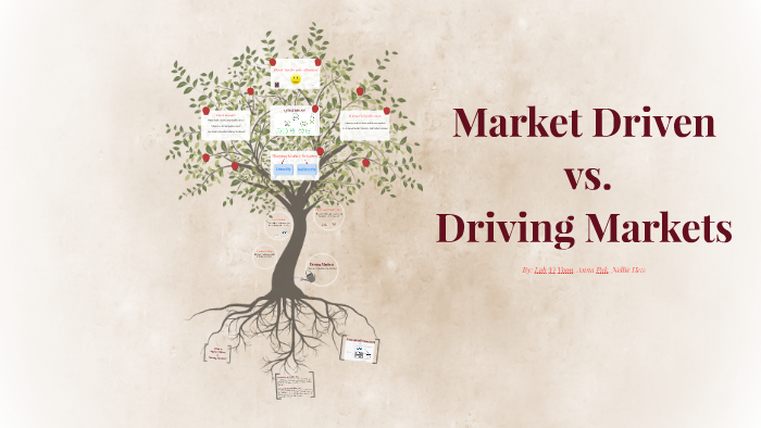 Market Driven vs. Driving Markets by Nellie Hew on Prezi