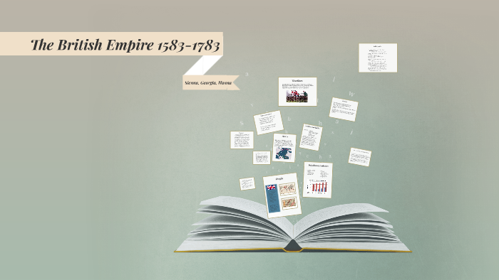 The British Empire 1583-1783 by Hanna Mcgalliard on Prezi