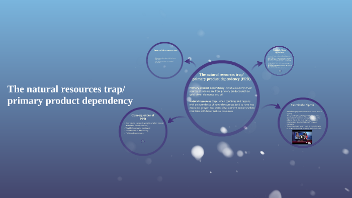 The natural resources trap/primary product dependency by Maatin ...