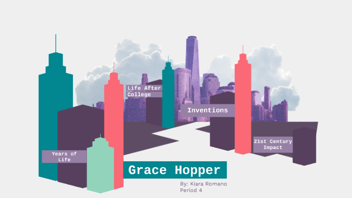 Grace Hopper - Famous Inventor Project by Kiara Romano on Prezi