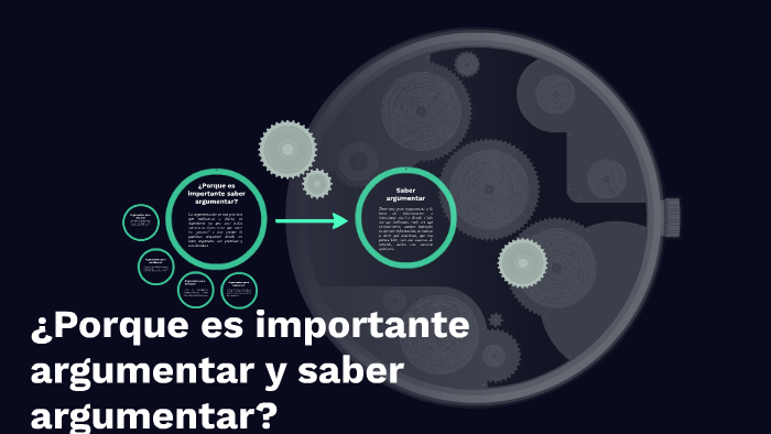 ¿Porque es importante argumentar y saber argumentar? by Juan jose gomez ...