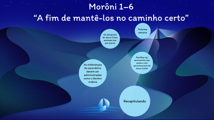 Morôni 1–6 - “A fim de mantê-los no caminho certo” by Danilo Cardoso ...