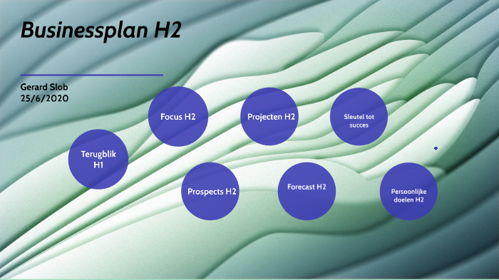 Businessplan H2 2020 by Gerard Slob on Prezi