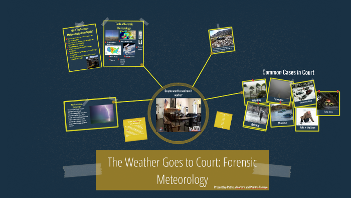 The Weather Goes to Court: Forensic Meteorology by Paulina Tamayo ...