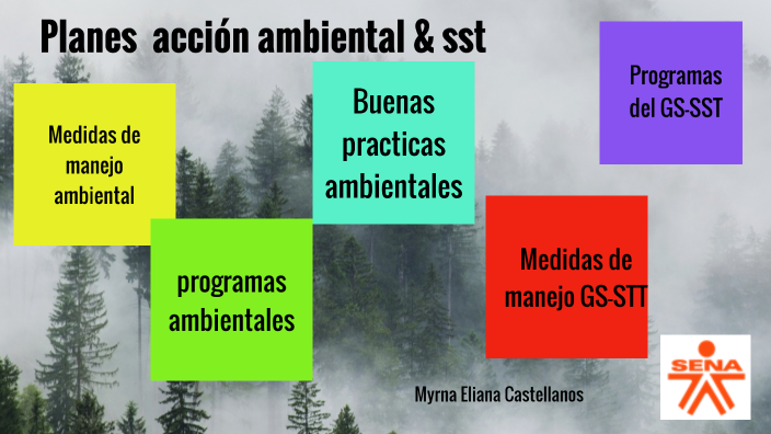 PLAN ACCION AMBIENTAL Y SST by Myrna Eliana CASTELLANOS RIATIGA on Prezi