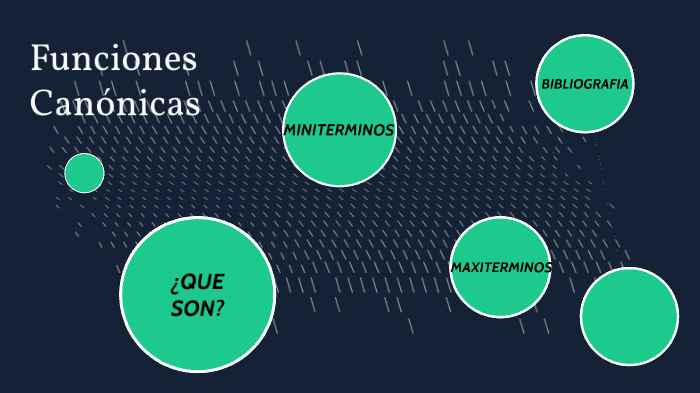 FUNCIONES CANÓNICAS by Mateo Urbano Pulido on Prezi