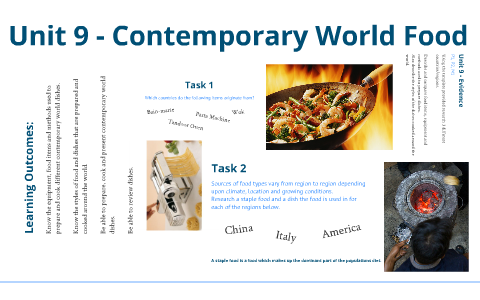Unit 9 - Contemporary World Food - Introduction by Daniel Brittle on Prezi