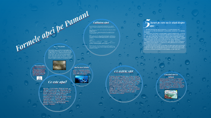 Formele apei pe Pamant by Dobos Alexandru on Prezi