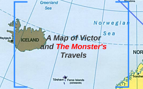 Map of Victor and The Monster's Travels by Shelby Byers on Prezi