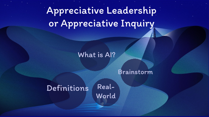 Appreciative Leadership by Jeffrey Elkus on Prezi