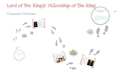 Lord of the Rings: The Fellowship of the Ring Literature presentation ...