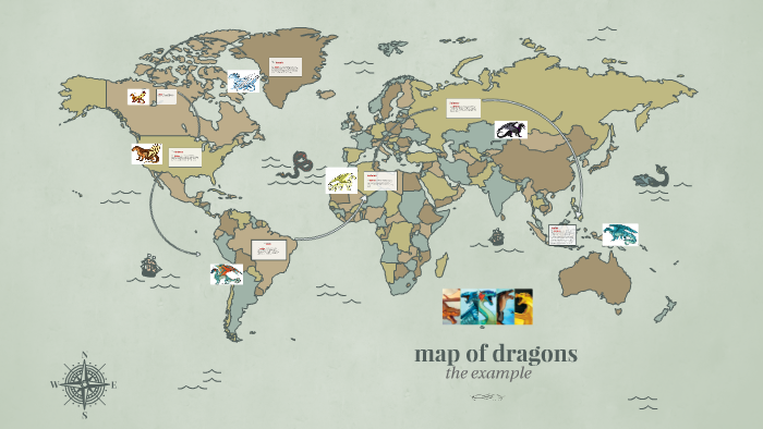 map of dragons by hunter blain on Prezi