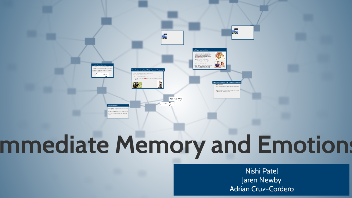 Emotions and Immediate Memory by Adrian Cruz-Cordero on Prezi
