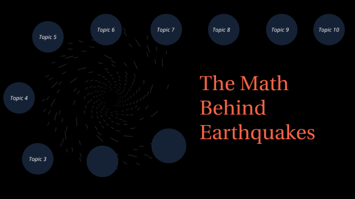 The math behind earthquakes by Nehemiah Parrish on Prezi