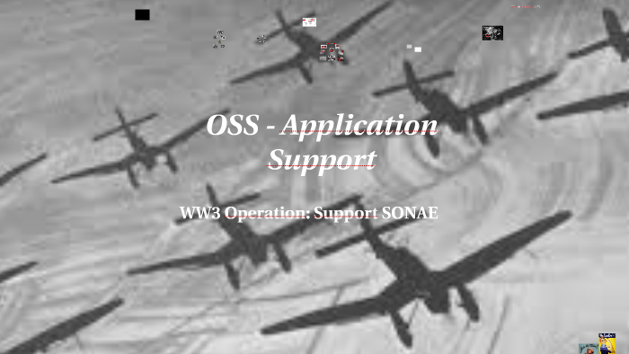 OSS - Application Support by Jose Aroso on Prezi