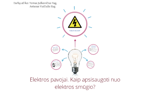Elektros pavojai. Kaip apsisaugoti nuo elektros smugio? by You Me on Prezi