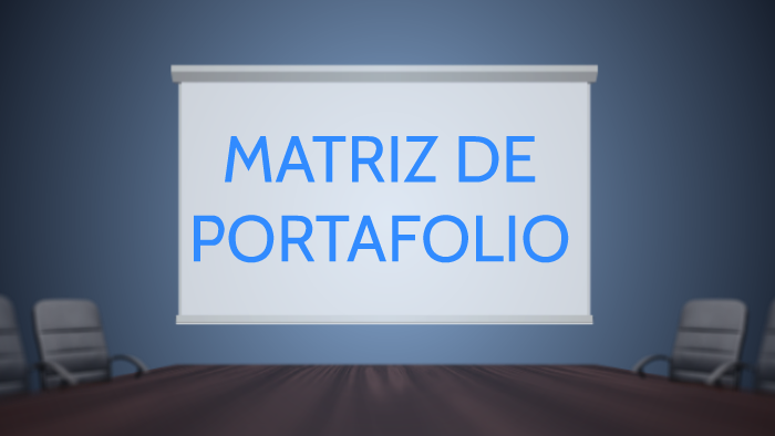 MATRIZ DE PORTAFOLIO by Paola Rodriguez on Prezi