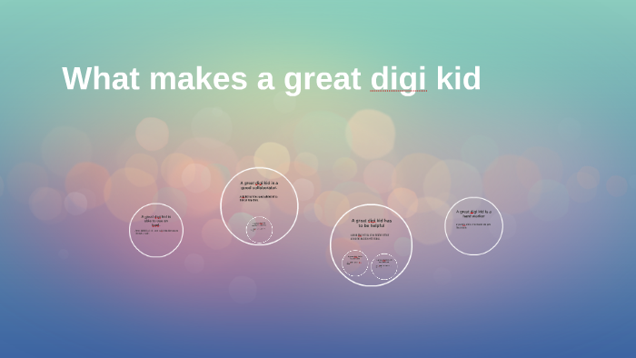 Alex / What makes a great digi kid by Room 16 Room 16 on Prezi