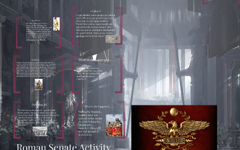 Roman Senate Activity by Kevin Epifano on Prezi