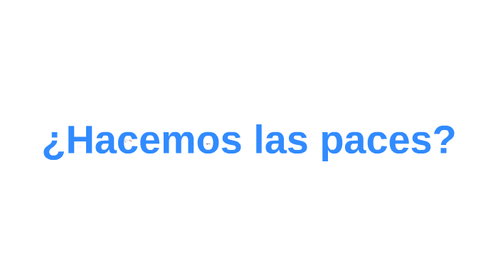 ¿Hacemos las paces? by Pilar Martin Carrobles on Prezi