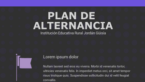 PLAN DE ALTERNANCIA by on Prezi Design