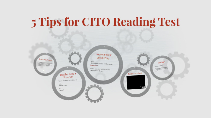 5 Tips for CITO Reading Test by Kerry Blewett on Prezi