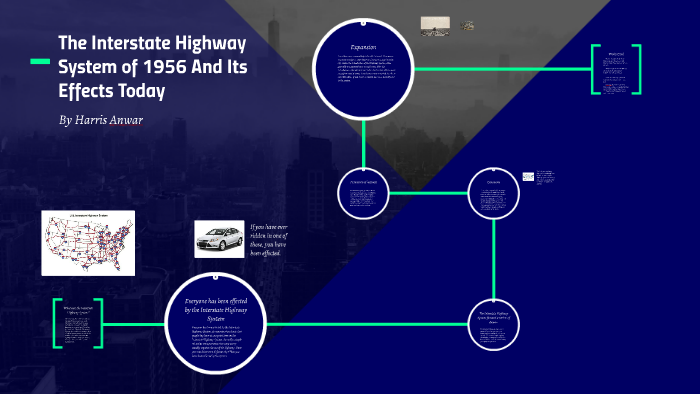 The Interstate Highway System of 1956 And Its Effects Today. by harris ...