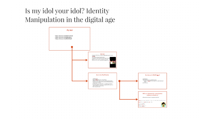 Is my idol your idol? Identity Manipulation in the digital a by Nia A ...