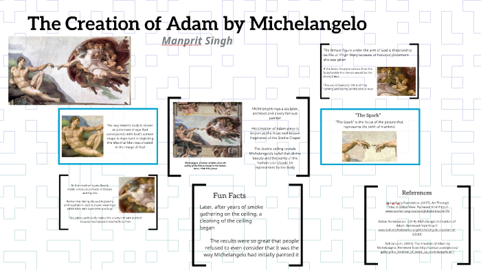 The Creation of Adam by Michelangelo by Manprit Singh on Prezi