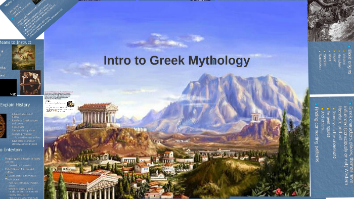 Intro to Greek Mythology by Laura M on Prezi