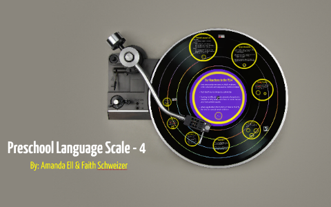 Preschool Language Scale - 4 by Amanda Ell on Prezi