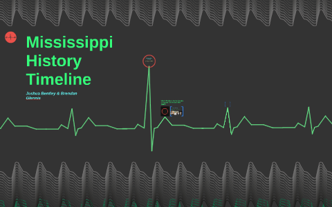 Mississippi History Timeline by Joshua Bentley on Prezi