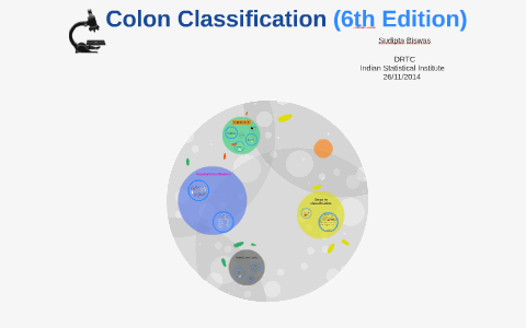 Colon Classification (6th Edition) by Sudipta Biswas on Prezi