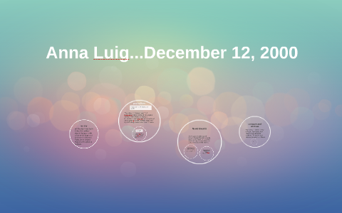 December 12, 2000 by Anna Luig on Prezi