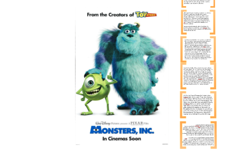 Monsters Inc. Movie Poster Analysis by Tyler Hanft on Prezi