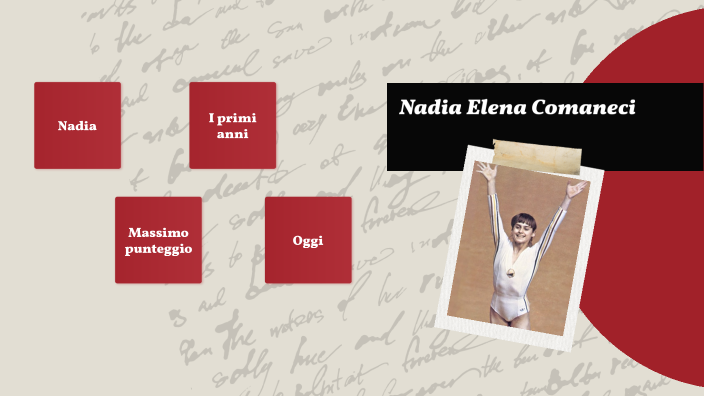 Nadia Elena Comaneci by Maria Bianca Manolache on Prezi