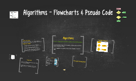 Python Magic: L6 - Algorithms - Flowcharts & Pseudo Code by Kyran Smith ...