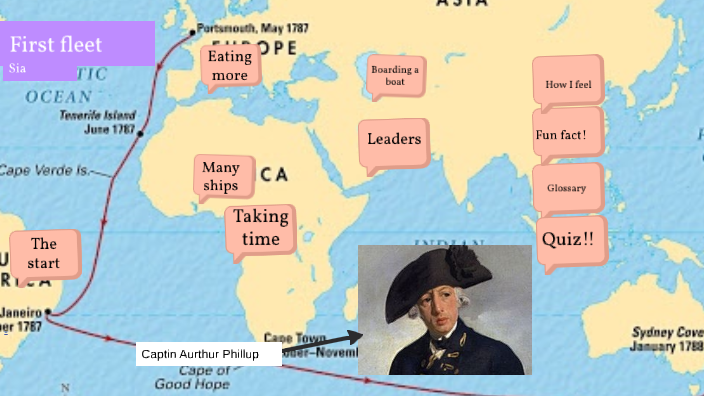 Sia first fleet by Laura OS on Prezi