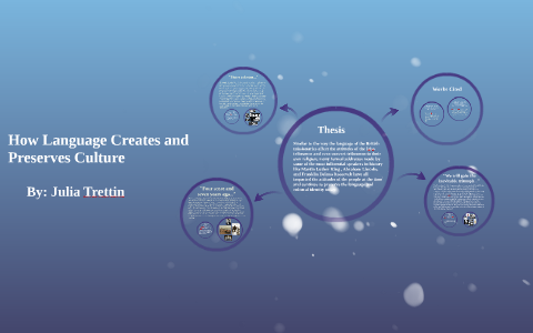 How Language Creates and Preserves Culture by Julia Trettin on Prezi