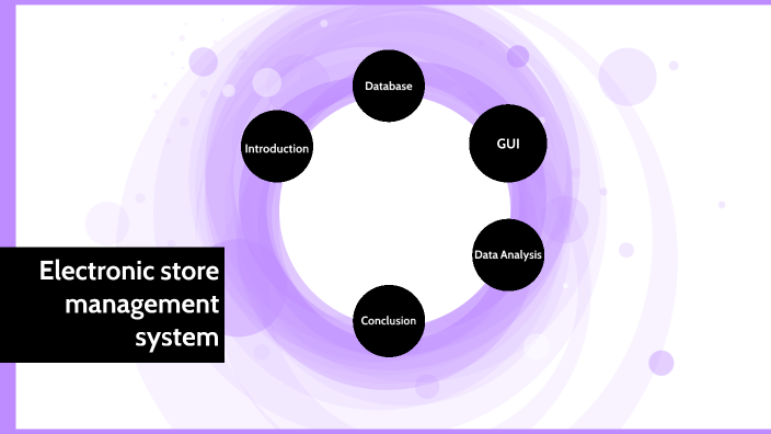 Electronic store management system by ASHNA SHEREGAR on Prezi