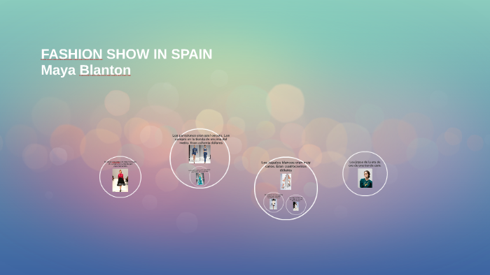 FASHION SHOW IN SPAIN by Maya Blanton