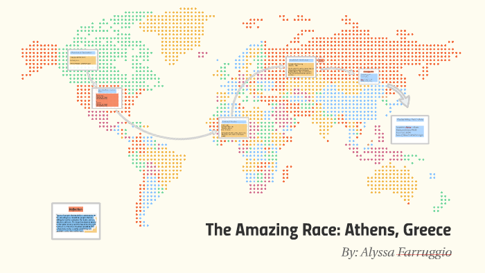 The Amazing Race: Athens, Greece by Alyssa Farruggio on Prezi