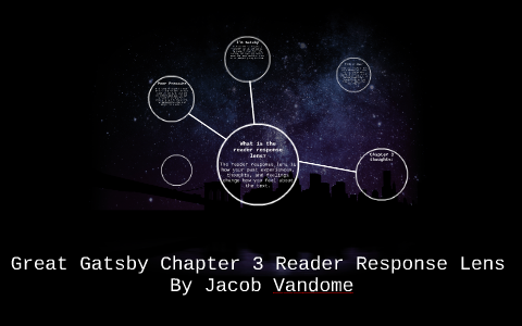Great Gatsby Chapter 3 Reader Response Lens by Jacob Vandome on Prezi