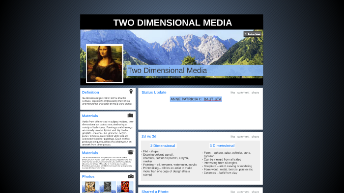 TWO DIMENSIONAL MEDIA by mia sandra deuna on Prezi