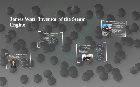 James Watt: Inventor of the Steam Engine by Aysiah Hill on Prezi